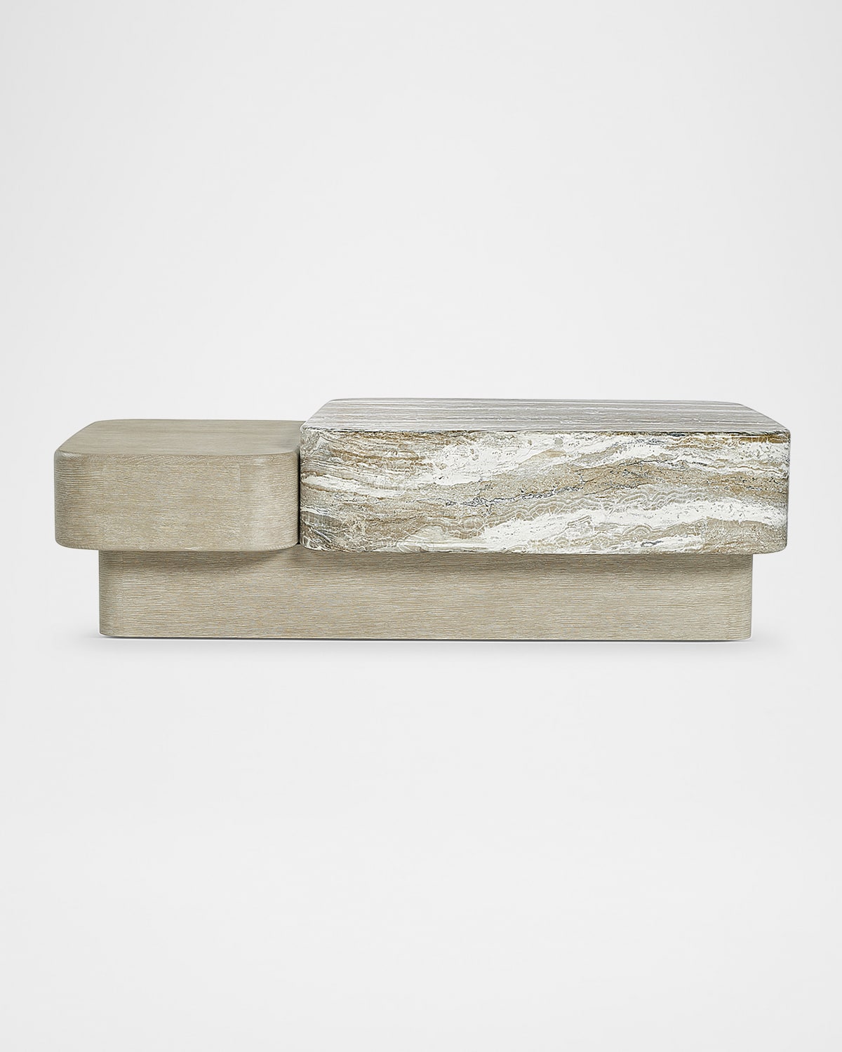 Bernhardt Arcadia Cocktail Table In Kalta Stone Finish | ModeSens