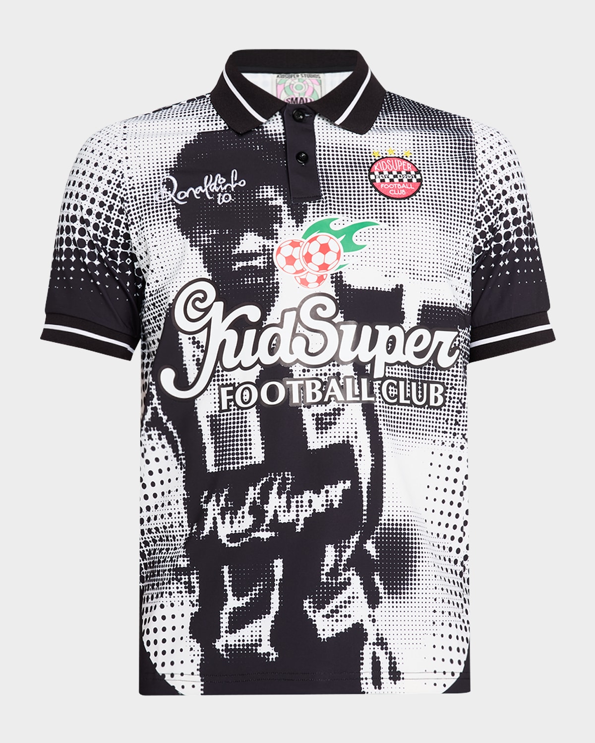KidSuper x Ronaldinho Men's Soccer Jersey | Smart Closet