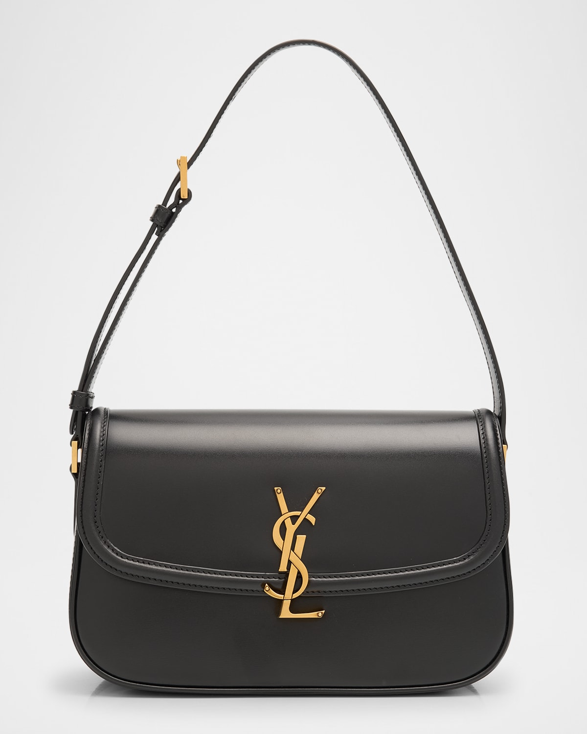 Saint Laurent Solferino Medium Ysl Shoulder Bag In Smooth Leather In ...