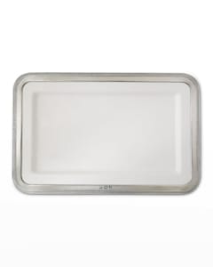 Match Gianna Rectangular Medium Platter with Handles | Neiman Marcus