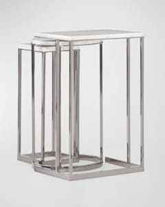 Global Views Marble Top Nesting Tables | Neiman Marcus
