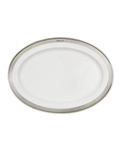 Match Oval Tray with Handles | Neiman Marcus