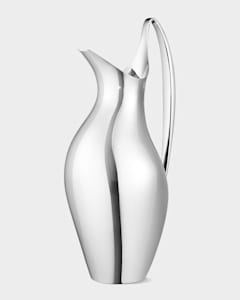 Georg Jensen Henning Koppel Dark Blue Stainless Steel Pitcher | Neiman ...