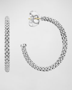 LAGOS Sterling Silver Love Knot Earrings | Neiman Marcus