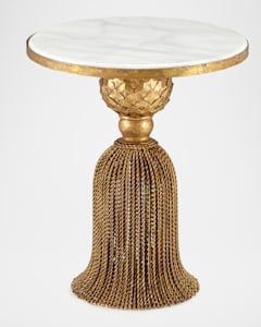 Lena Marble Top Side Table | Neiman Marcus