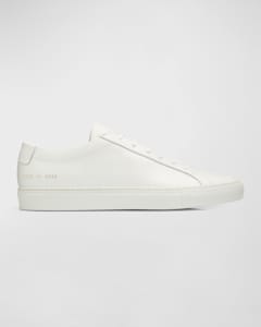 Common Projects Men's Achilles Suede Low-Top Sneakers | Neiman Marcus