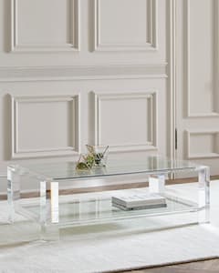 Interlude Home Surrey Acrylic Console Table | Neiman Marcus