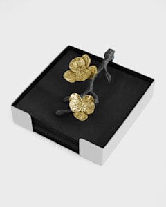 Michael Aram Gold Orchid Spoon Rest | Neiman Marcus