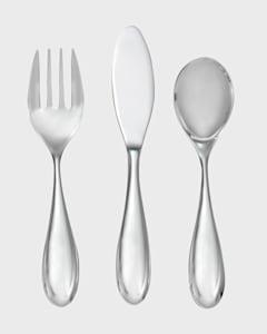 Nambe Aura 45-Piece Flatware Set | Neiman Marcus