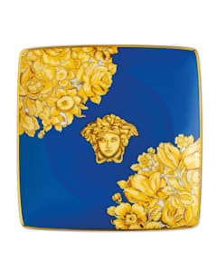 Versace Medusa Amplified Blue Coin Service Plate | Neiman Marcus