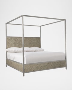 Ambella Fayette Upholstered King Bed | Neiman Marcus