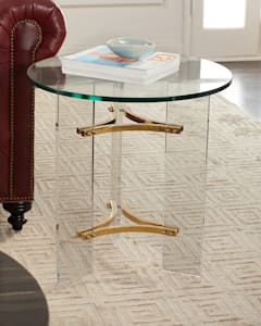 Interlude Home Pierre Side Table | Neiman Marcus