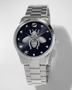 Gucci 32mm Bee Bracelet Watch | Neiman Marcus