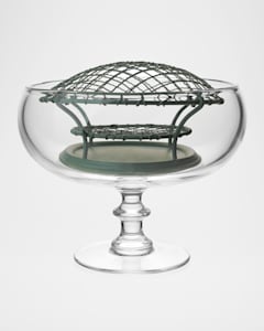 William Yeoward Crystal Fern Footed Vase | Neiman Marcus