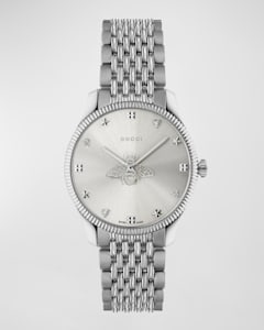 Gucci 32mm Bee Bracelet Watch | Neiman Marcus