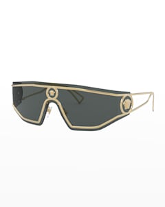 Versace Men's Ve4461 Medusa Horizon Shield Sunglasses | Neiman Marcus