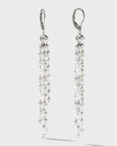Platinum Born Platinum Hoop Earrings | Neiman Marcus