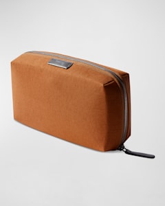 Shinola Men's Tech Portfolio Leather Zip Pouch | Neiman Marcus
