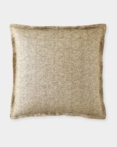 Callisto Home Larrisa Modern Metallic and Beaded Velvet Decorative ...