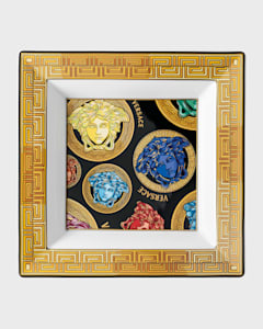 Versace Medusa Red Tea Cup & Saucer | Neiman Marcus