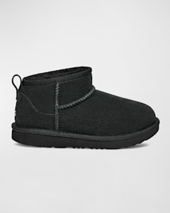 UGG Girl's Classic Ultra Mini Platform Boots, Kids | Neiman Marcus