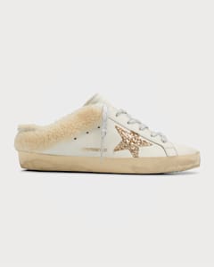 Golden Goose Sabot Pearl Buckle Sneakers | Neiman Marcus