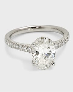Neiman Marcus Diamonds Platinum Pear Cut Diamond Ring, 11.20tcw (Size 6 ...