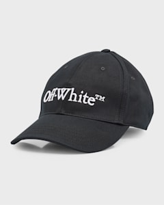 Off-White Drill Embroidered Logo Baseball Cap | Neiman Marcus