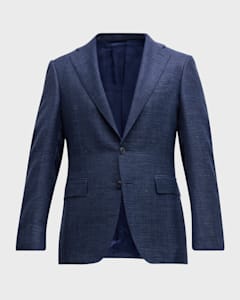 Canali Men's Textured Jacket | Neiman Marcus