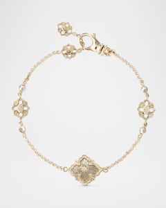 Buccellati Opera 18K Gold Sapphire & Diamond Bracelet | Neiman Marcus