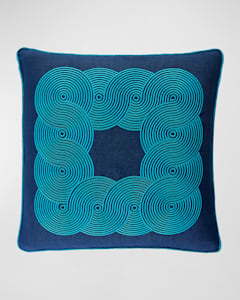 Jonathan Adler Bonne Nuit Needlepoint Pillows, Set of 2 | Neiman Marcus