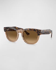Ray-Ban Reverse Gradient Metal Aviator Sunglasses | Neiman Marcus