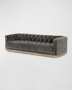 Four Hands Dylan Velvet Sofa, 91" | Neiman Marcus