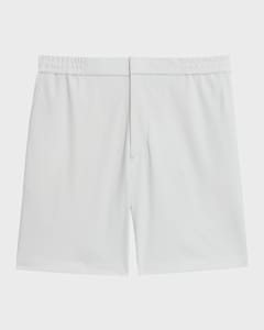 Theory Men's Larin Elastic-Waist Shorts | Neiman Marcus