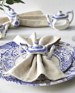 Deborah Rhodes Floral Wood Cuff Napkin Ring | Neiman Marcus