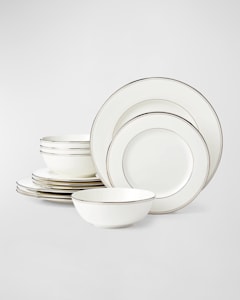 Lenox 12-Piece Oyster Bay Dinnerware Set | Neiman Marcus
