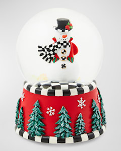 MacKenzie-Childs Sterling Village Holiday Snow Globe | Neiman Marcus