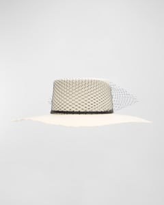 Rag & Bone Panama Straw Hat, White | Neiman Marcus
