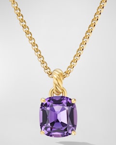 David Yurman Amulet with Diamonds in 18K Gold, 28.7mm | Neiman Marcus