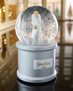 Versace Gold Medusa Snow Globe - Large | Neiman Marcus