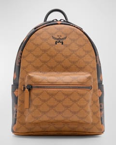 MCM Men's Stark Small Leather Backpack | Neiman Marcus