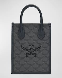 MCM Men's Himmel Lauretos XL Tote Bag | Neiman Marcus