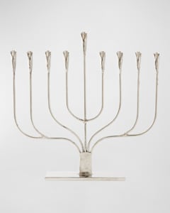 Jan Barboglio Cast Iron Menorah | Neiman Marcus