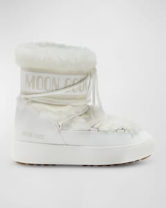 Moon Boot Icon Faux Fur Tall Snow Boots | Neiman Marcus