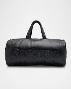 Saint Laurent Men's Nuxx Quilted Leather Duffel Bag | Neiman Saint Laurent Men's Nuxx Quilted Leather Duffel Bag | Neiman