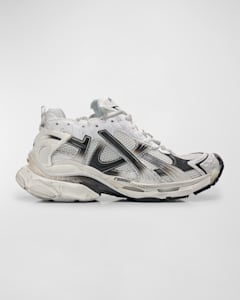 Balenciaga Men's Multicolor Mesh Runner Sneakers | Neiman Marcus