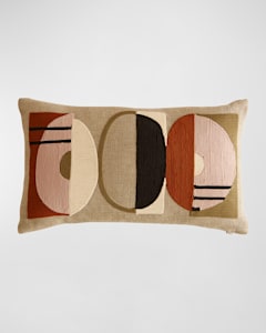 Jonathan Adler Pompidou Loops Pillow, 20" Square | Neiman Marcus