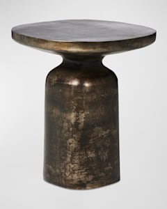 Four Hands Modern Marble Plinth End Table | Neiman Marcus
