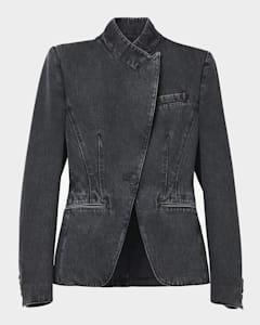 Alexander McQueen Leather Studded Biker Jacket | Neiman Marcus