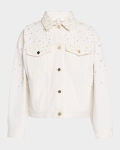 FRAME Denim Safari Jacket | Neiman Marcus
